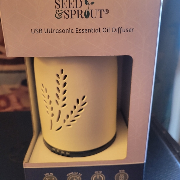 seed & sprout | Other | Essential Oil Diffuser Nwt | Poshmark